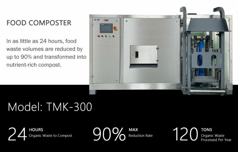TMK-300 Máquina de compostaje de residuos orgánicos – TMK