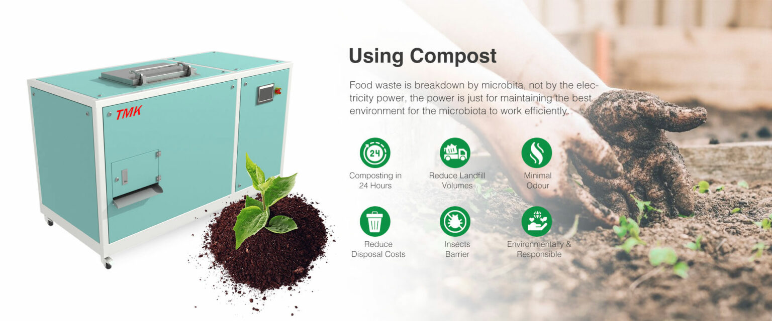 Compost Machine TMK Commercial + Household Food Composter