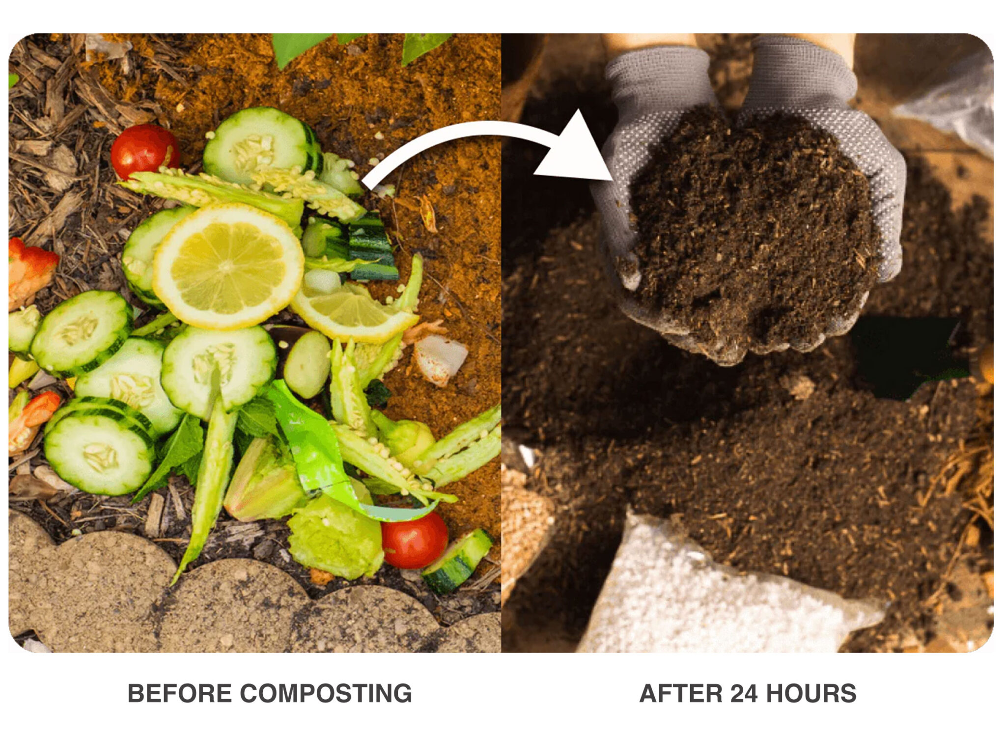 Food Compost Machine - Organic Waste Decomposer Machine